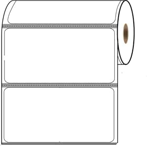 Amazon.com : 24 Rolls of 4" Wide x 2" high Zebra Compatible Labels for ...