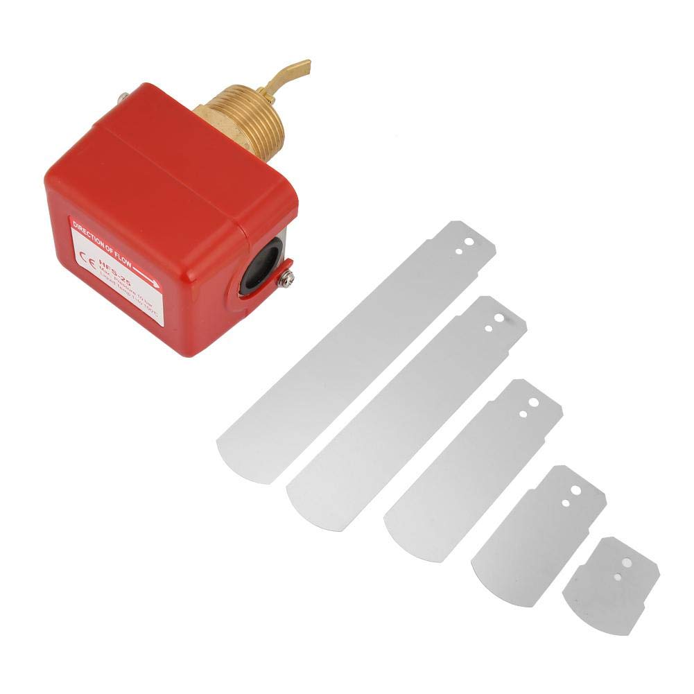 6-380V HFS-25 1 1.0MPa Water Flow Switch Paddle Control Water Flow ...