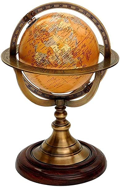 Armillary Sphere Globe for Home Decor Antique Vintage Tabletop Nautical ...