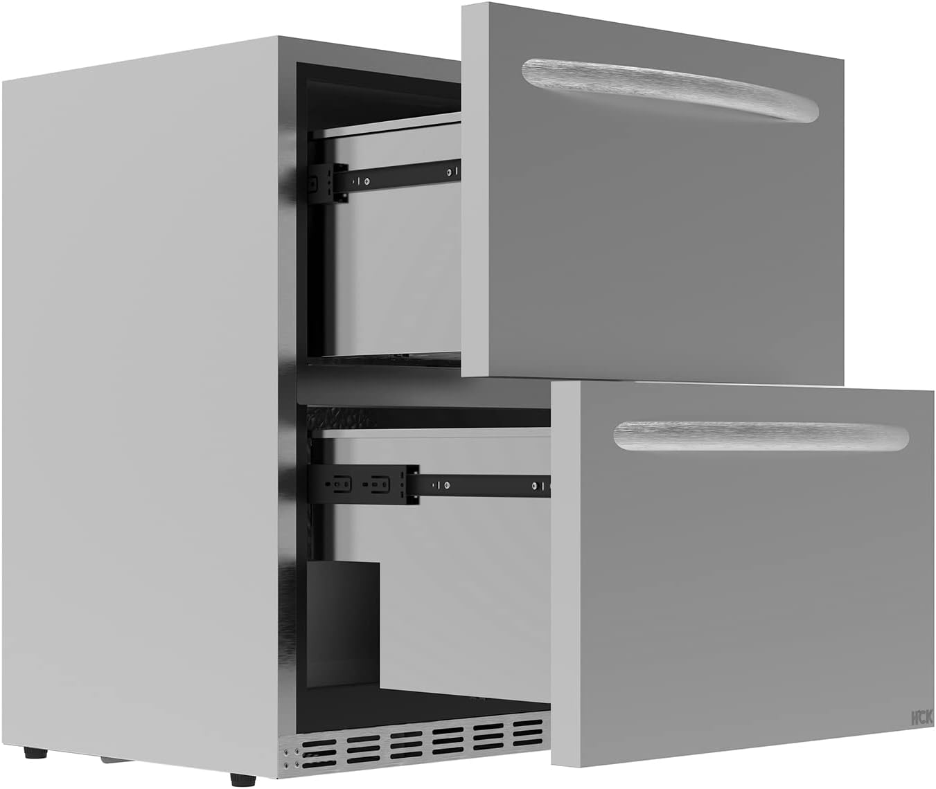 Amazon.com: HCK 24 inch Dual Zone Refrigerator, Weather Proof Design ...