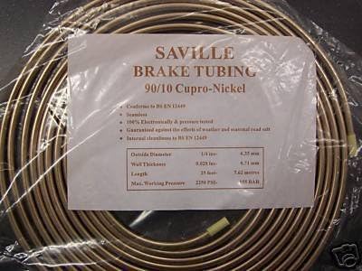 Clarik 6Mm X 7.5Mtr Cupro Nickel (Kunifer) Brake Pipe X 1 : Amazon.co ...