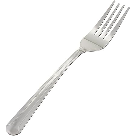 Amazon.com: Winco 12-Piece Dominion Heavy Weight Dinner Fork Set, 18-0 ...