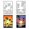 Amazon.com: BENECREAT Coconut Tree Frame Metal Cutting Die for ...