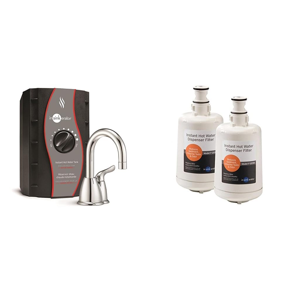 InSinkErator HOT150 Instant Hot Water Dispenser System - Faucet & Tank ...