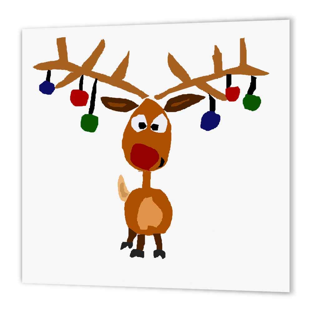 Rudolph The Red Nosed Reindeer Hoof Prints Coloring Rudolph The
