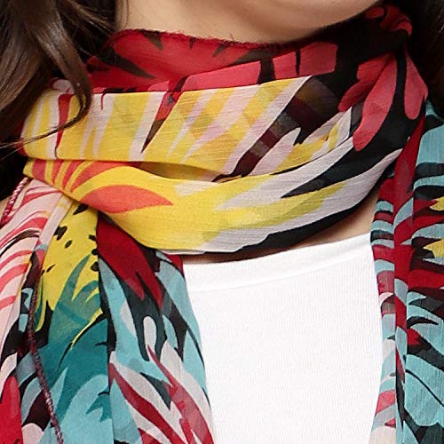 Buy Arado Chiffon, Cotton, Crepe and Georgette Scarf for Women, Multi ...