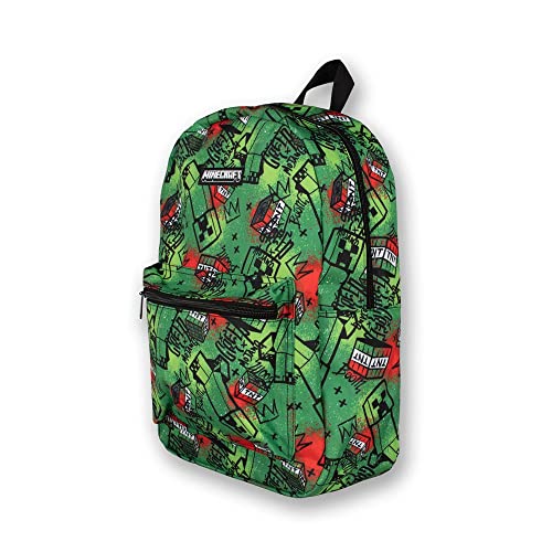 Minecraft TNT Sketch Back to School Backpack, fits A4 with internal ...