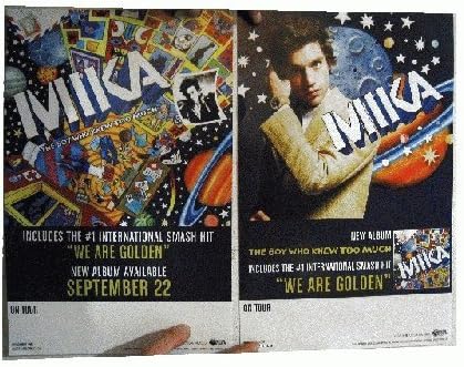 Amazon.com: Mika Poster The Boy Who Knew Too Much: Prints: Posters & Prints