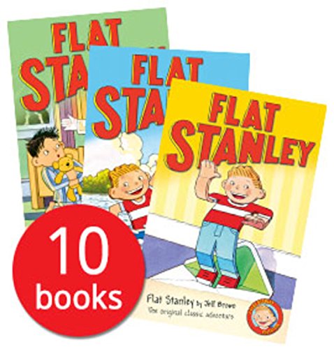 Flat Stanley Collection - 10 Books: Amazon.co.uk: Books