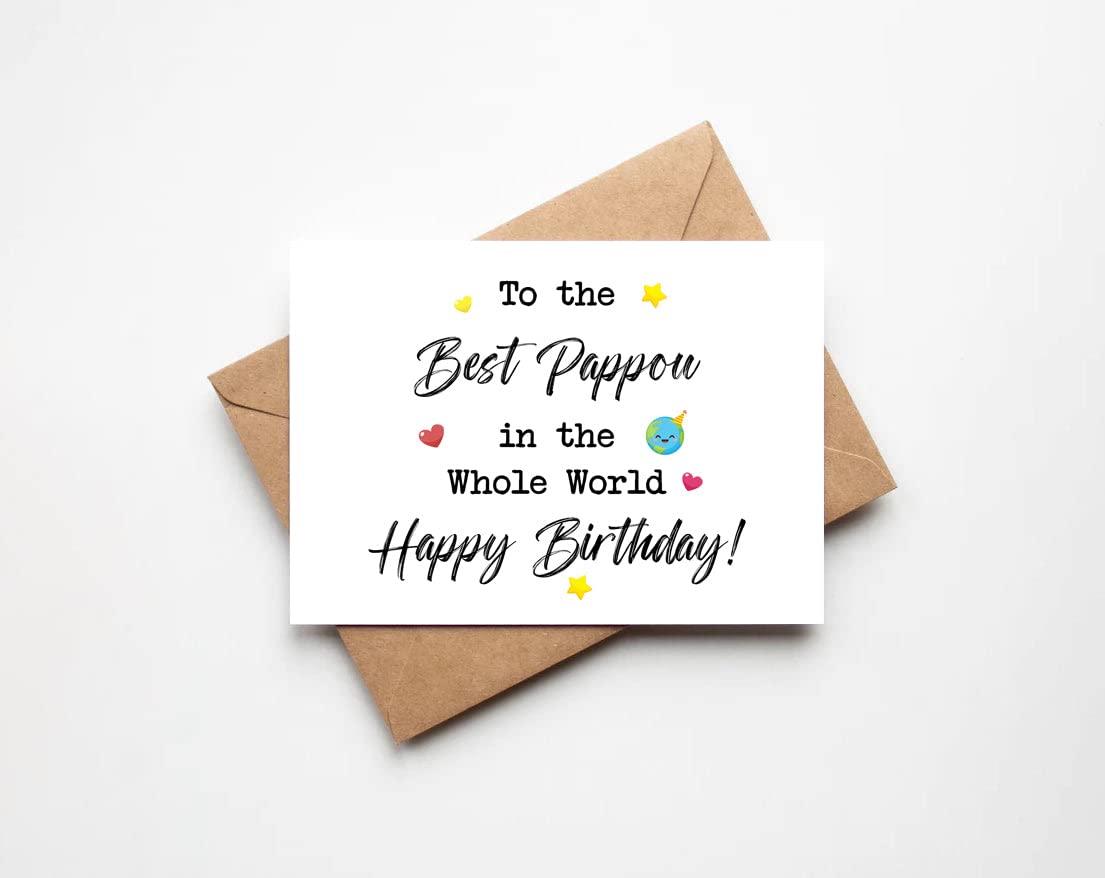 Buy JohnPartners993 To The Best Pappou In The Whole World Card - Happy ...