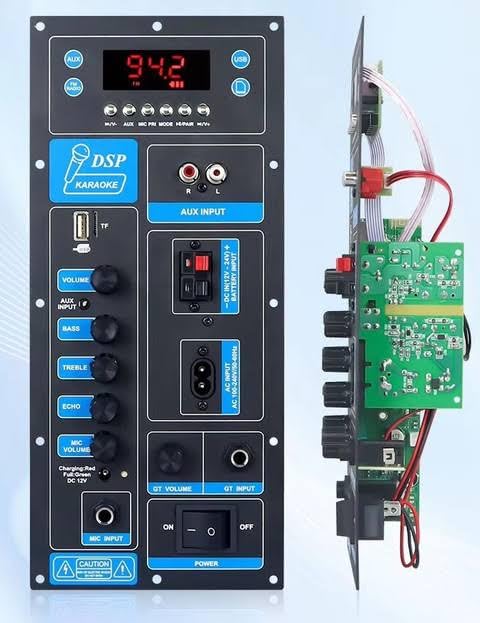 Sam High Power DSP Bluetooth 5.3 Amplifier Board 8-18 Inch Trolley ...