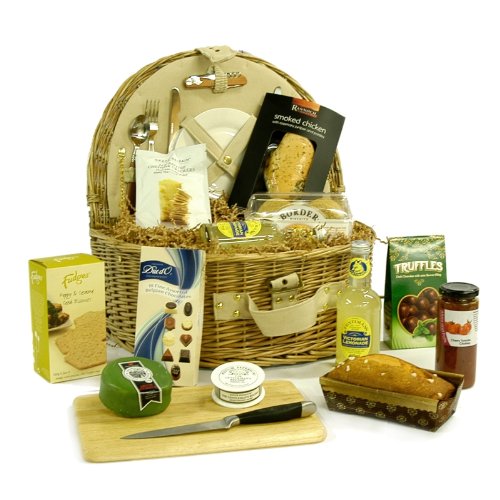 Amazon.com : Chelsea Luxury Picnic Hamper with Gourmet Foods ...