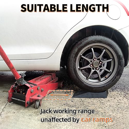 Snapklik.com : OULEME Low Profile Car Service Ramp - 2 Pack