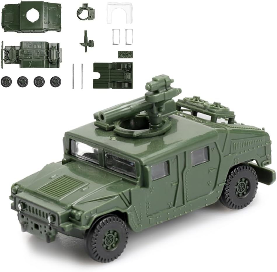 Amazon.com: ViiKONDO 1/72 Scale Model Kit Military Vehicle Toy US M1046 ...