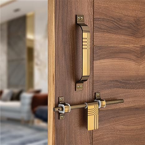 Door Accessories Kit- Pack of 2, Stainless Steel|2 Big AL-Drop 10 Inch ...