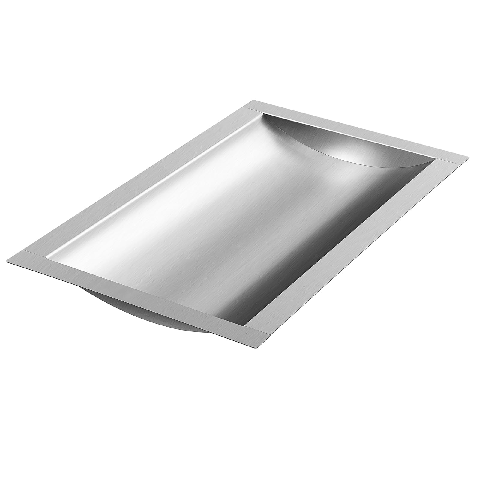 Amazon.com: TOPTGO Drop-in Deal Tray,12" L x 10" W 304 Stainless Steel ...