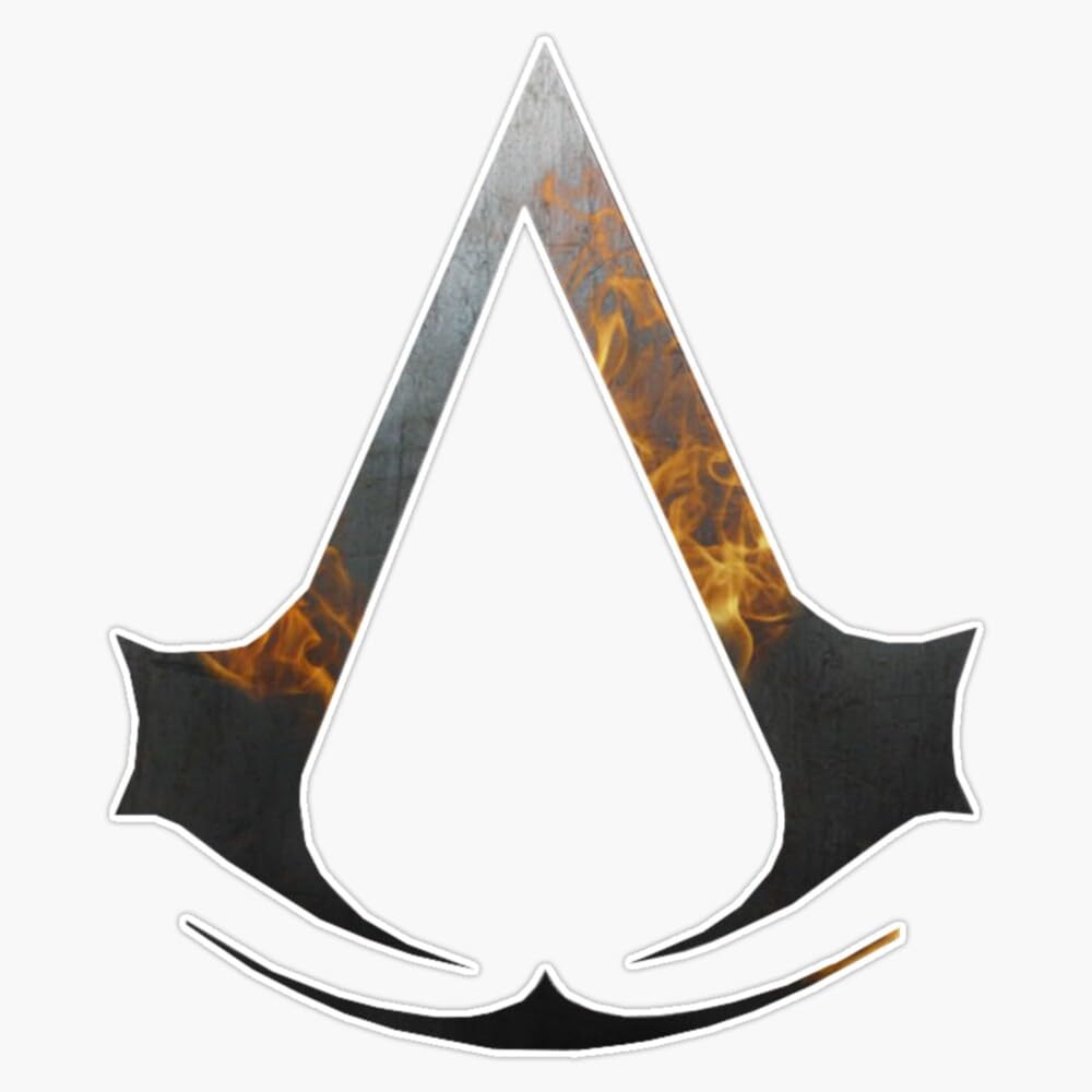 Amazon.com - Assassin's Creed Gaming Sticker Vinyl Decal Bumper Sticker 5"