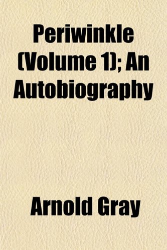 Periwinkle (Volume 1); An Autobiography : Amazon.in: Books