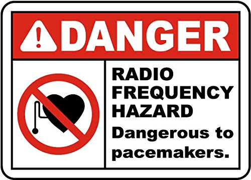 Radio Frequency Hazard Sign Acrylic Board (400mm X 600mm) : Amazon.in ...