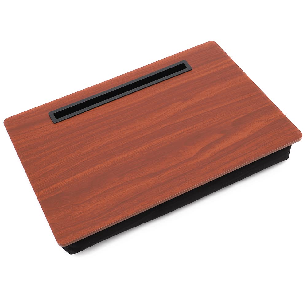 Amazon.com: Home Basics Lap Desk with Cushioned Back | Fits a 17 ...