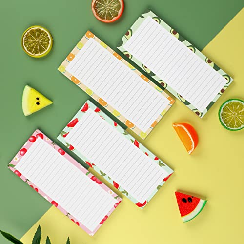Snapklik.com : 4 Pack Magnetic Notepads For Refrigerator, Grocery List ...