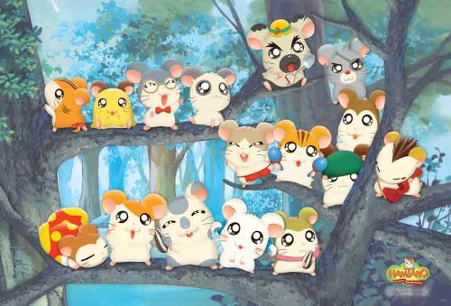 Buy Hamtaro Family "On the Tree" Hamster Japan Cartoon, Comics - Rare ...