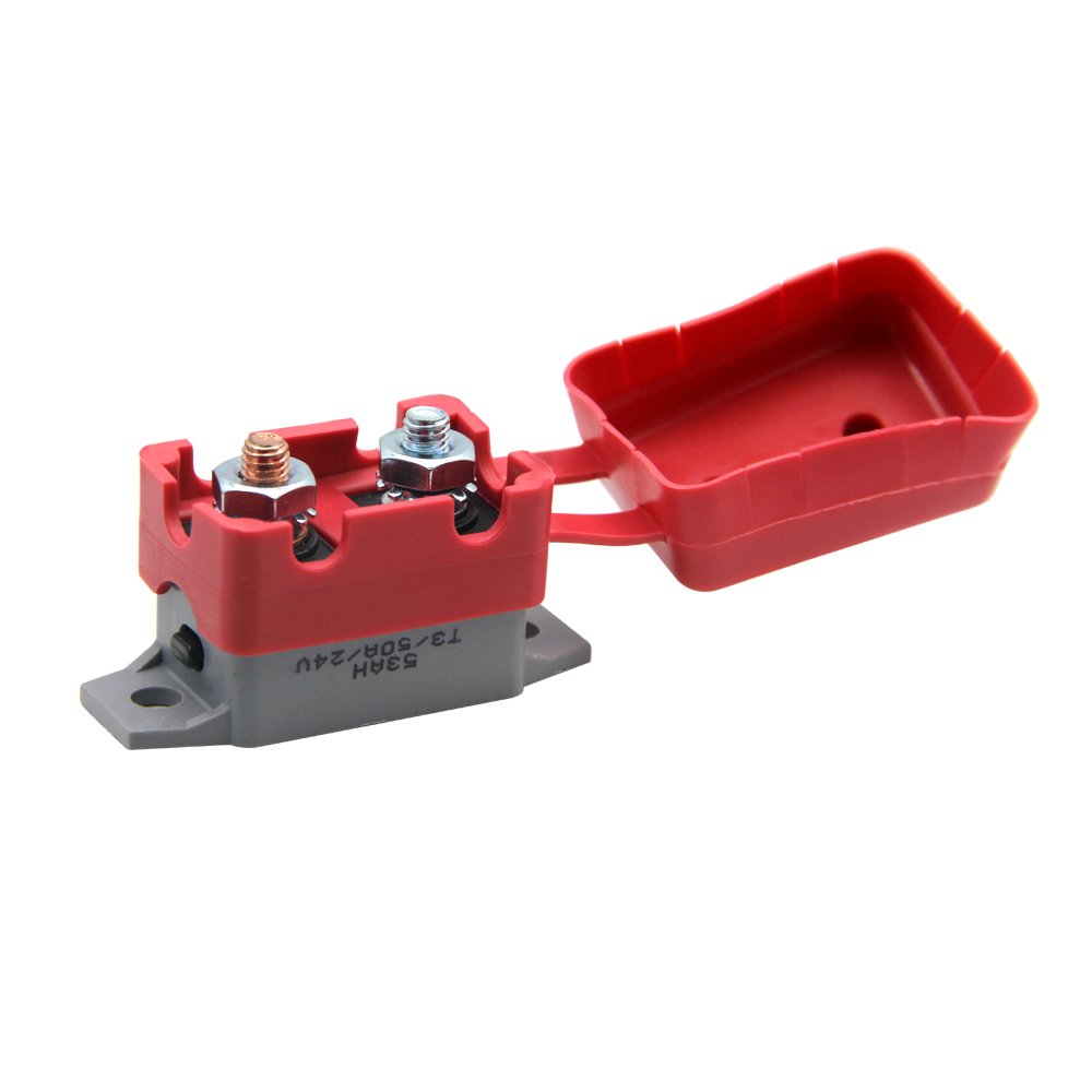 Snapklik.com : ZOOKOTO 12-24V 50 Amp ATV Resettable Circuit Breaker ...