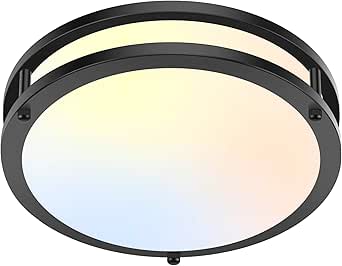 LED Flush Mount Ceiling Light Fixture, 30W 4000LM Dimmable 2700K-6500K ...