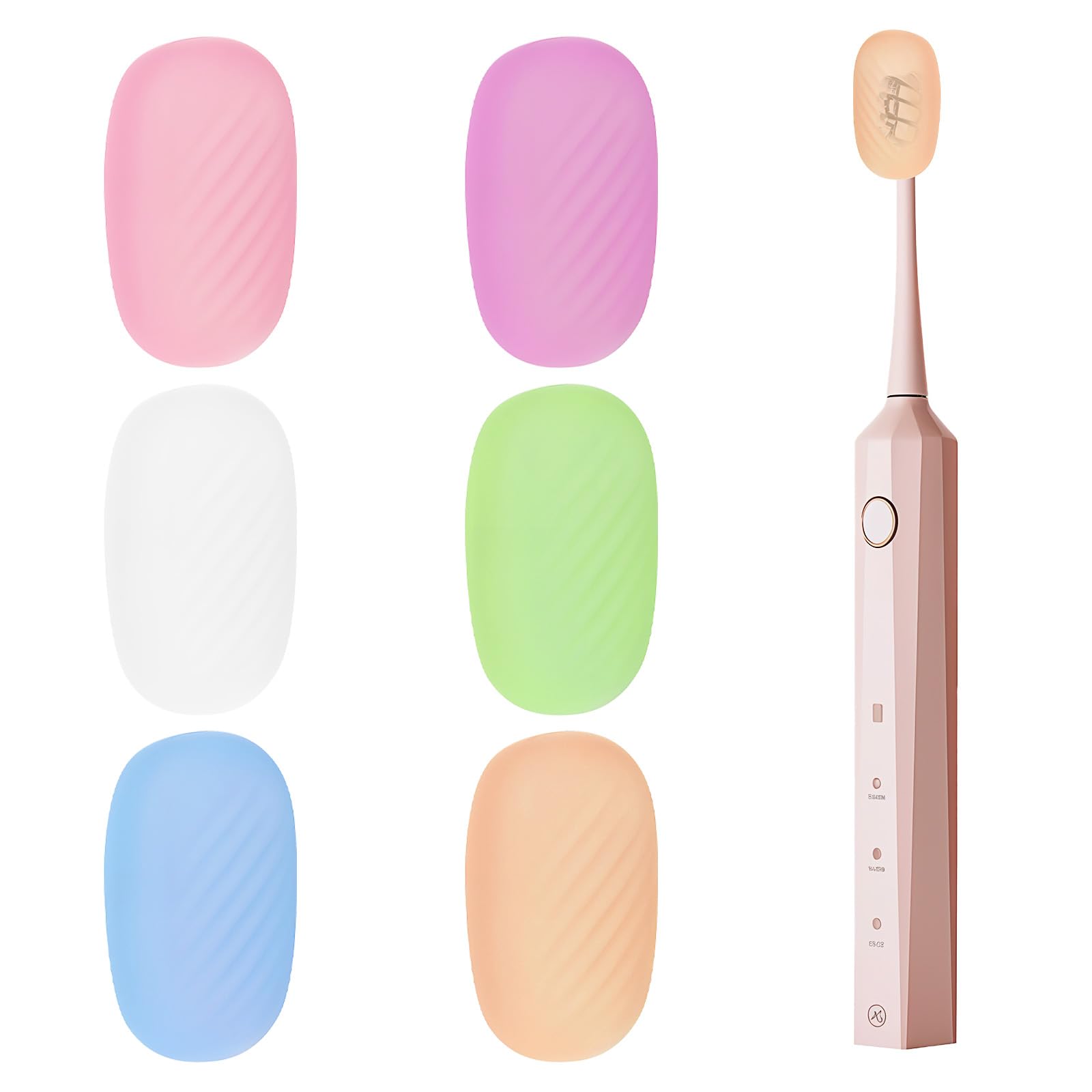 Amazon.com: 6 Pcs Toothbrush Covers Tooth Brush Cover Cap Silicone ...