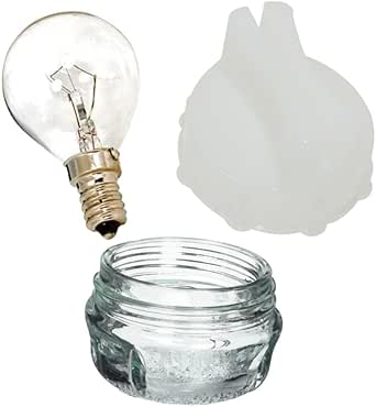 Replacement Oven Light kit | Includes Screw in Glass Lamp Bulb Lens ...