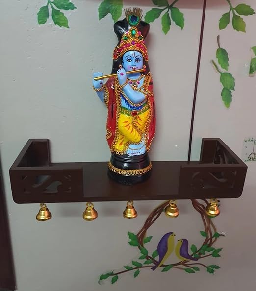 unique arts shoppee Wooden Wall Mount Temple for Home,Wooden Home ...