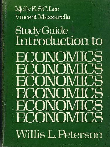 Introduction to economics: Study guide: Molly Kyung Sook Chang Lee ...