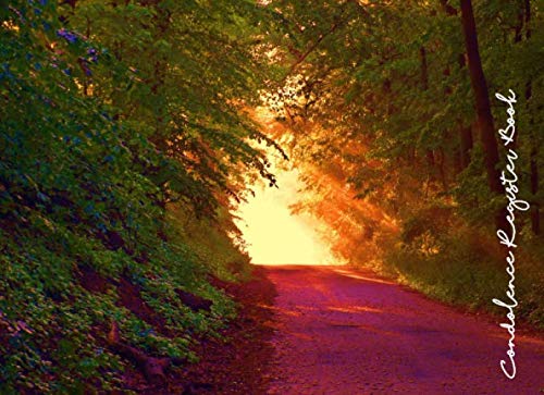Condolence Register Book: A Guest Book for Memorial Service (Funeral ...