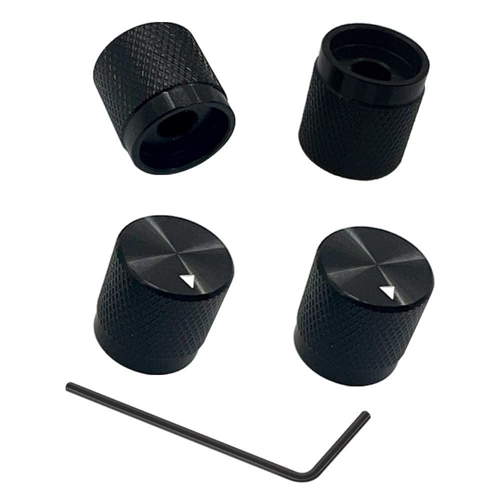 Amazon.com: NICAVKIT 4Pcs Guitar Knobs Potentiometer Control Knob ...