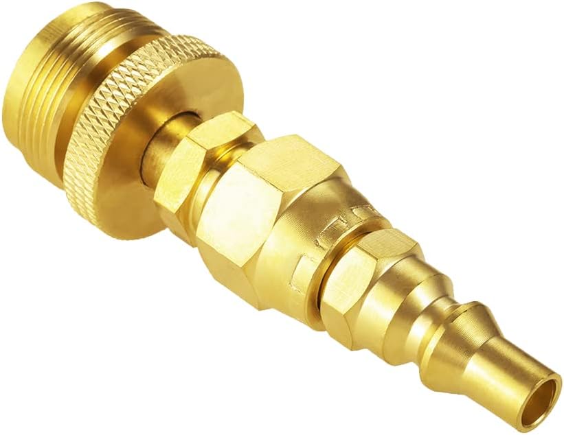 Amazon.com : Hooshing 1LB Propane Quick Connect Fitting, 1/4" Quick ...
