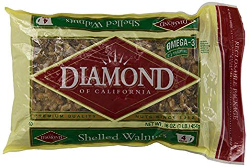 Amazon.com: Diamond of California - Nuez sin cáscara, 16 onzas (paquete ...
