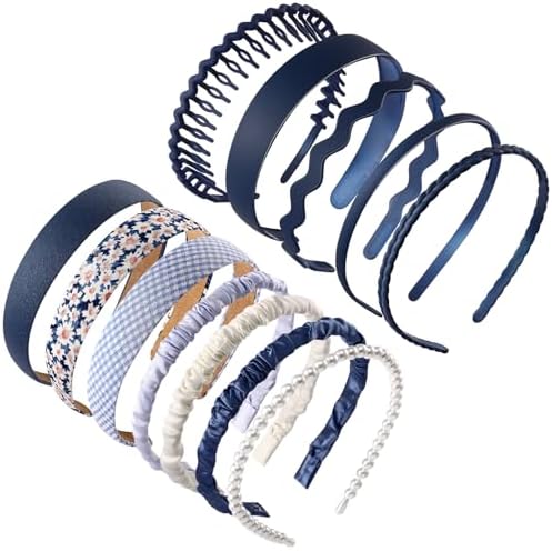 Amazon.com : Agirlvct 7 Pack Headbands for Women,Non Slip Flower ...