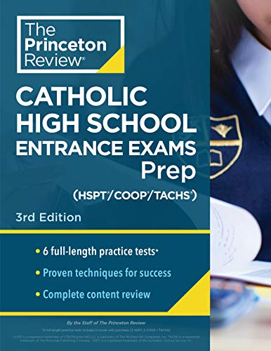Princeton Review Catholic High School Entrance Exams (HSPT/COOP/TACHS ...