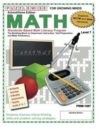 PuzzleWise: Math Level 7: Levine, Dr. Daniel: 9780977913466: Amazon.com ...