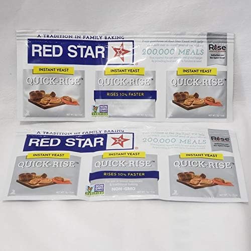 Amazon.com : Red Star Platinum Premium Instant Yeast with Dough ...