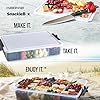 Amazon.com: Farberware Large Build-A-Board Snacklebox Serving Tray with ...
