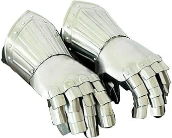 Medieval Viking Armor Gauntlets Historical Nazgul Arm Gloves Iron Steel ...