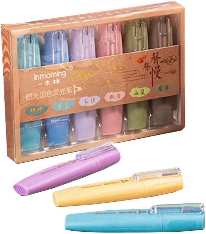 Amazon.com : MLAFE Multi-color highlighter Color Handbook pen High ...