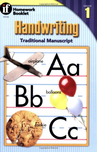 Handwriting Traditional Manuscript Homework Booklet (Homework Booklets ...