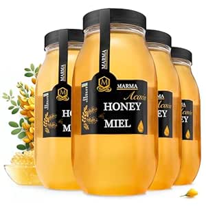 Amazon.com : HONIGMA® Marma Acacia Honey | Authentic Raw Honey from ...