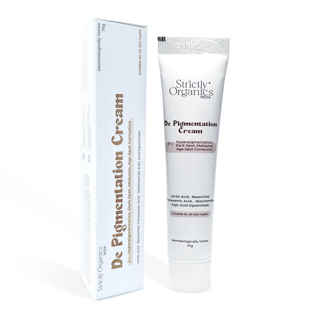 Buy Strictly s 14% Active De-Pigmentation Cream with Lactic ...