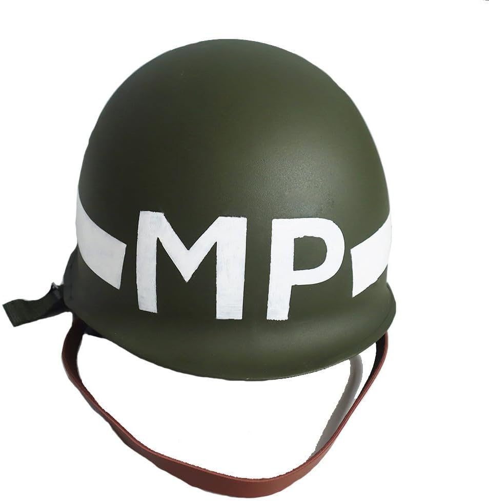 World War II US Military Policeman Helmets M1 MP Helmet Double Layer ...
