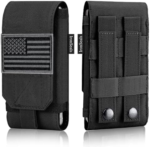 Amazon.com: IronSeals Tactical Molle Phone Cover Case, Heavy Duty Loop ...