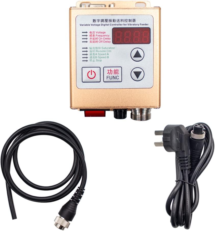 Amazon.com: Variable Voltage Digital Controller for Vibratory Feeder ...