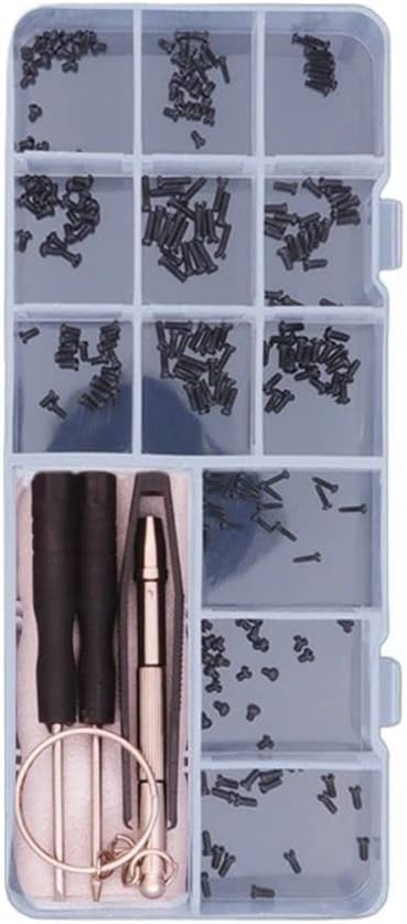 Amazon.com: Glasses Screws Repair Kit,Eyeglass Sunglasses Screws Set ...